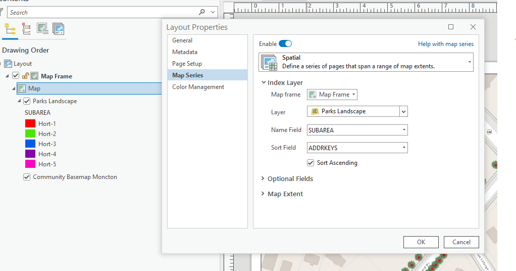 Spatial Map Series: index layer by symbology - Esri Community