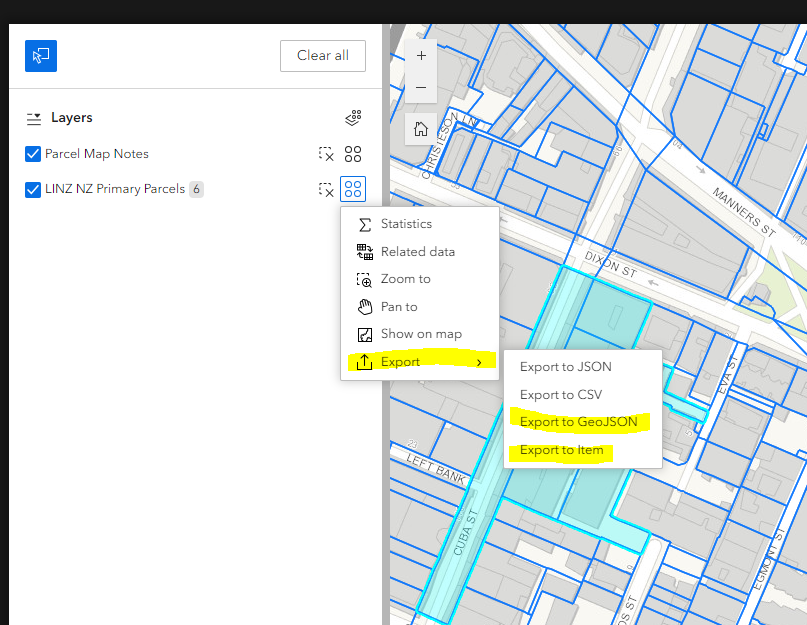 Extracting Geometry Data from Selection - Esri Community