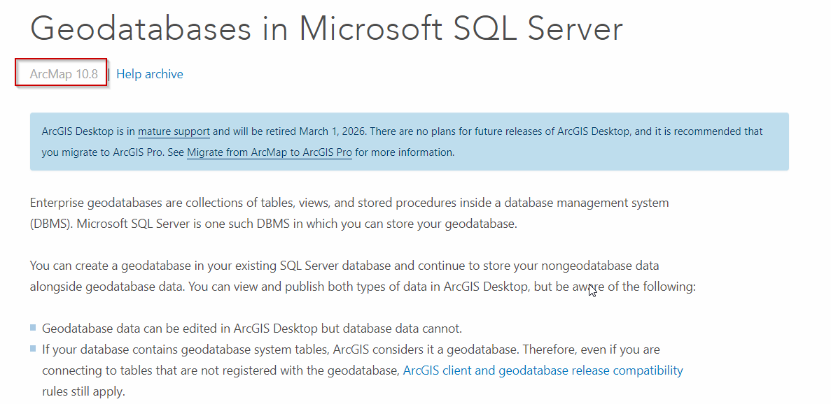 Deploying and Maintaining a Multiuser Geodatabase - Esri Community