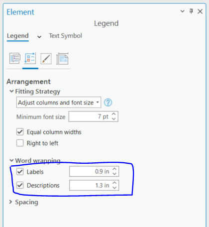 Legend formatting - Esri Community