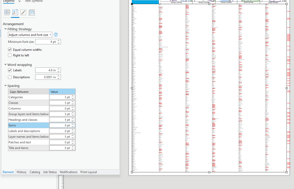 Legend formatting - Esri Community