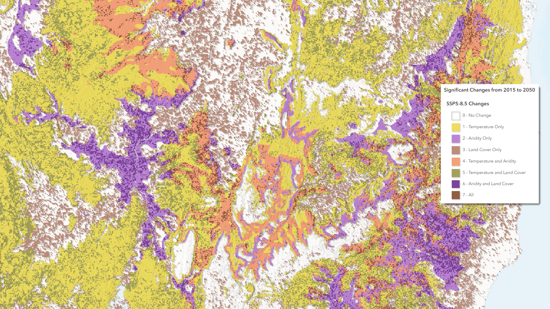 2050 world terrestrial ecosystems projections now ... - Esri Community