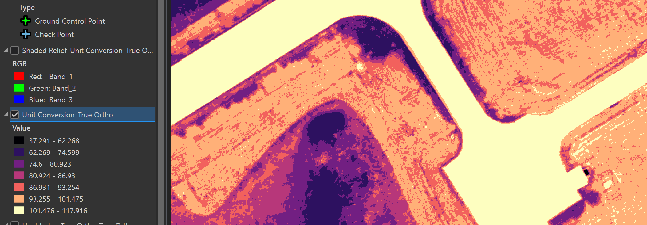 Drone2Map Thermal Orthomosaic using a DJI Matrice ... - Esri Community