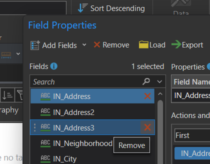 Field mapping - only remove fields I remove. - Esri Community