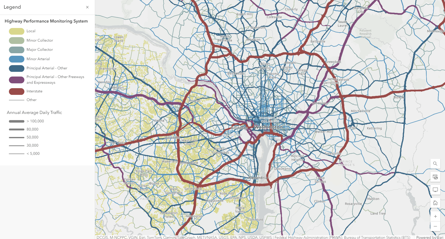 Highway performance monitoring layer now available... - Esri Community
