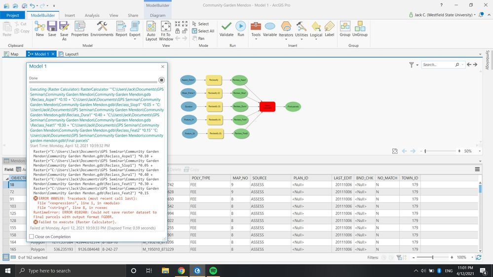 Raster Calculator Error Esri Community 7928