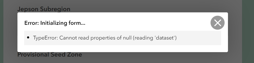 Error: Initializing form TypeError: Cannot read pr... - Esri Community Error: Initializing form TypeError: Cannot read pr... - Esri Community