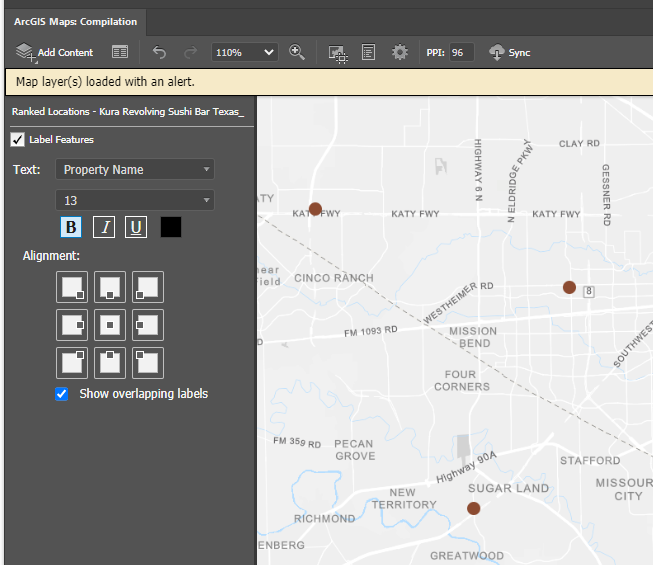Labels Not Importing Into Illustrator Esri Community
