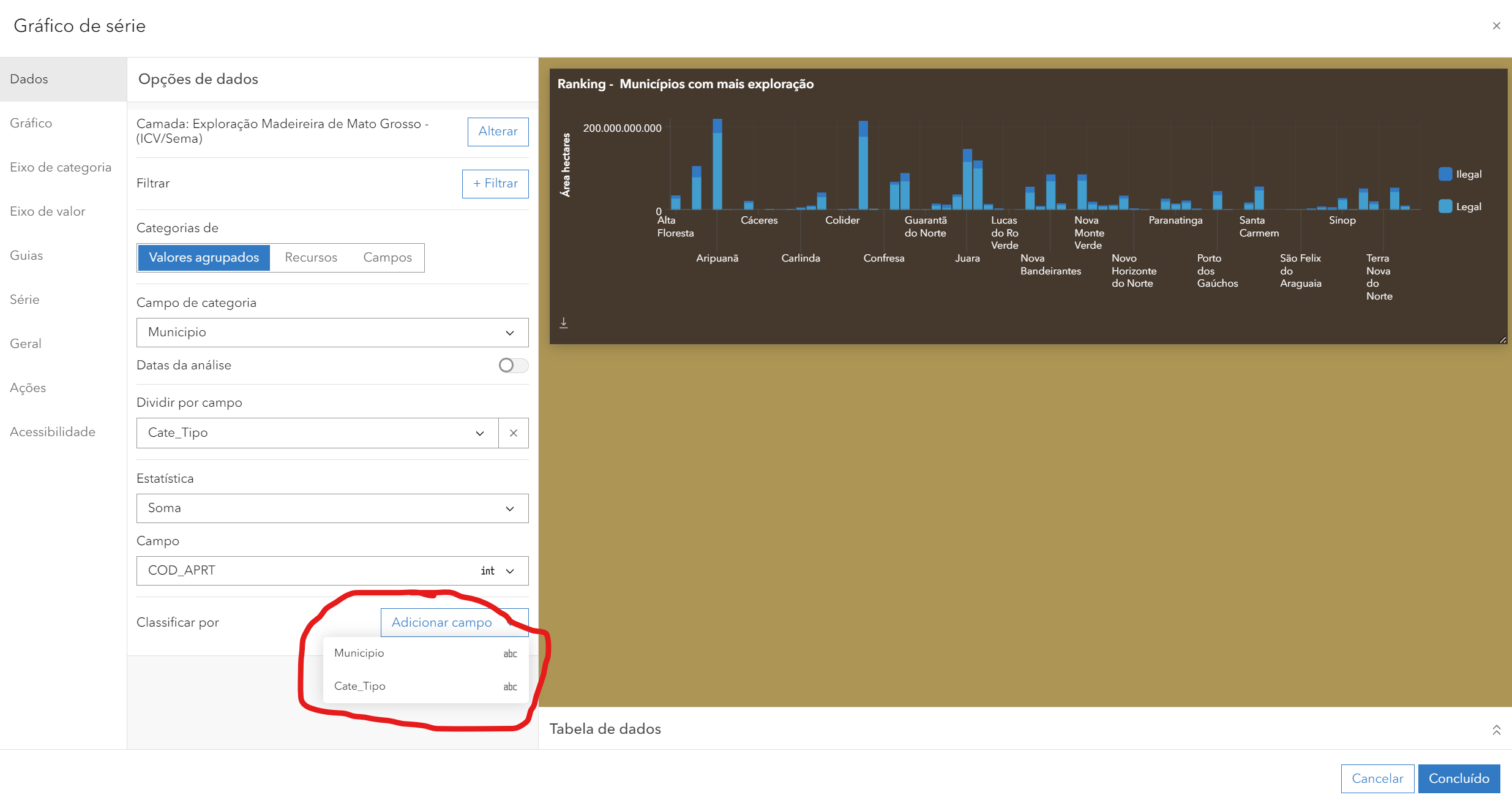 Solved: A lot of my serial charts in Dashboards look sligh... - Esri Community