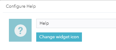 Ability to change the Widget Icon - Esri Community