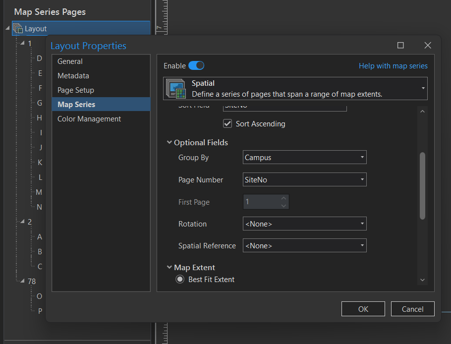 Map Series - use domain descriptions as group name... - Esri Community
