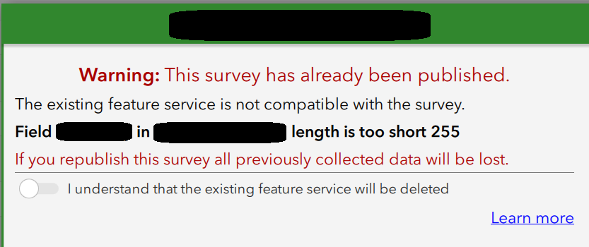 Solved: Survey123 Update Deleted ALL data - Esri Community