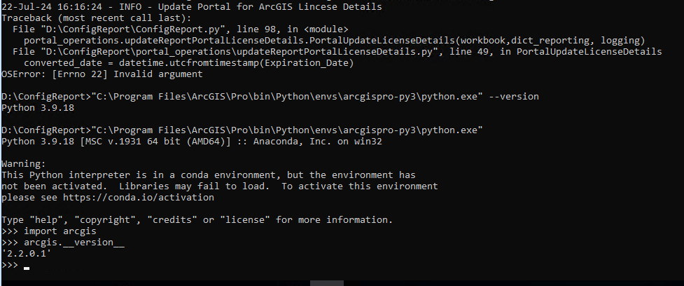 Configuration Reporter Esri Community
