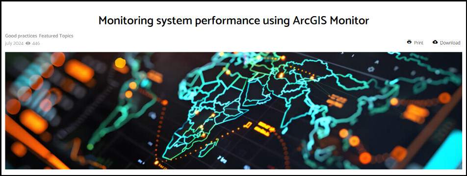 Monitoring system performance using ArcGIS Monitor... - Esri Community
