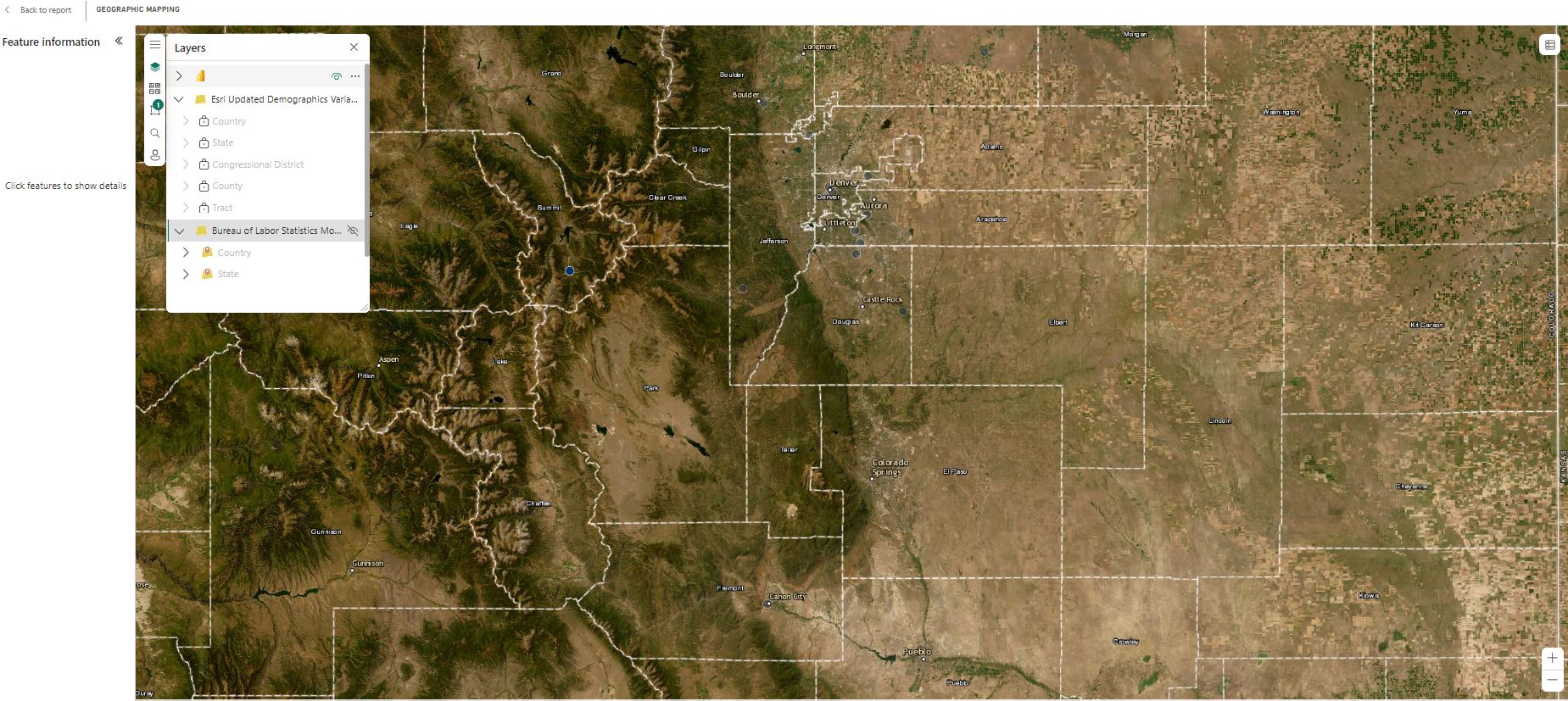 Power BI Online Featured Layer Map Issues - Esri Community