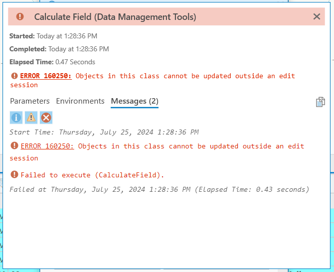 Editing and performing a field calculation from a ... - Esri Community