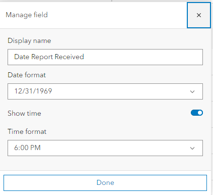 Solved: Date/time field values not displaying in Dynamic C... - Esri Community