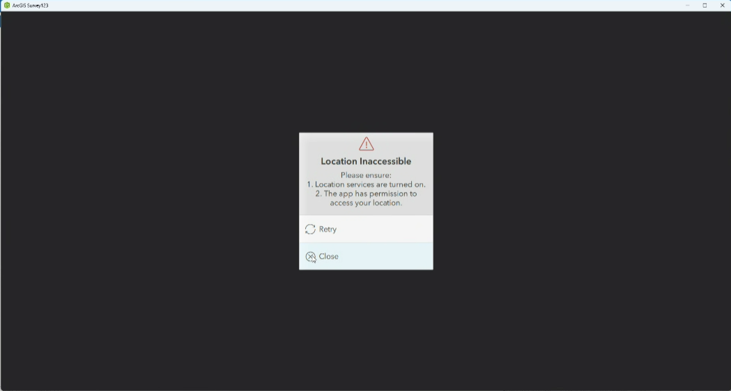 Solved: Location Services bug - Esri Community
