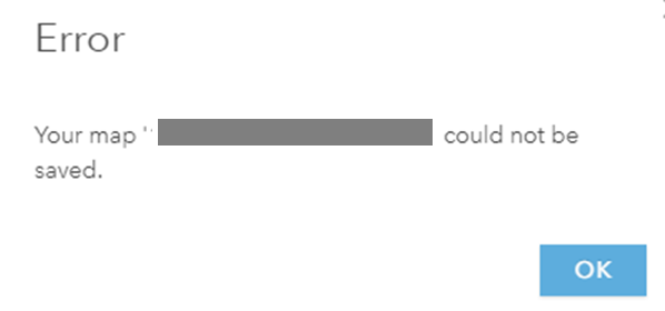 Unable to save webmap: Unable to load portal/shari... - Esri Community