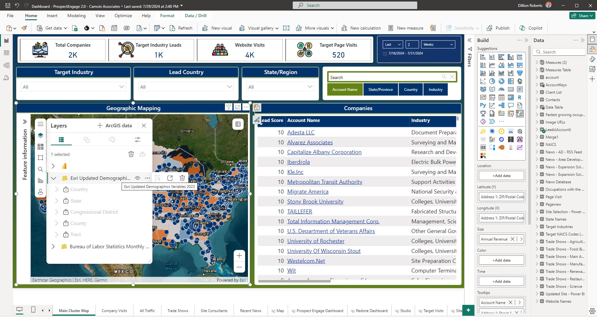 Power BI Online Featured Layer Map Issues - Esri Community