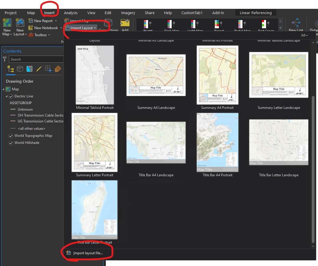 Solved: Can You Create A Layout Template? - Esri Community