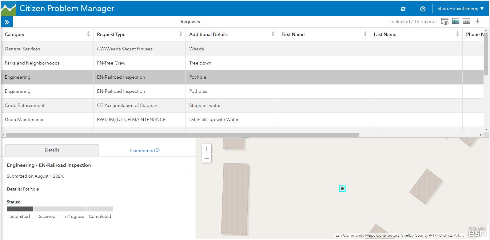 Solved: Issue Editing within the Citizen Problem Manager A... - Esri ...