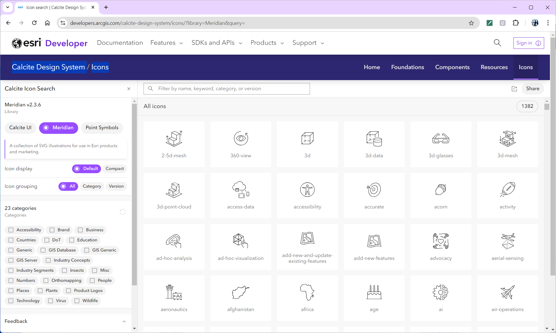 How to use Meridian and Point Symbols in Calcite D... - Esri Community