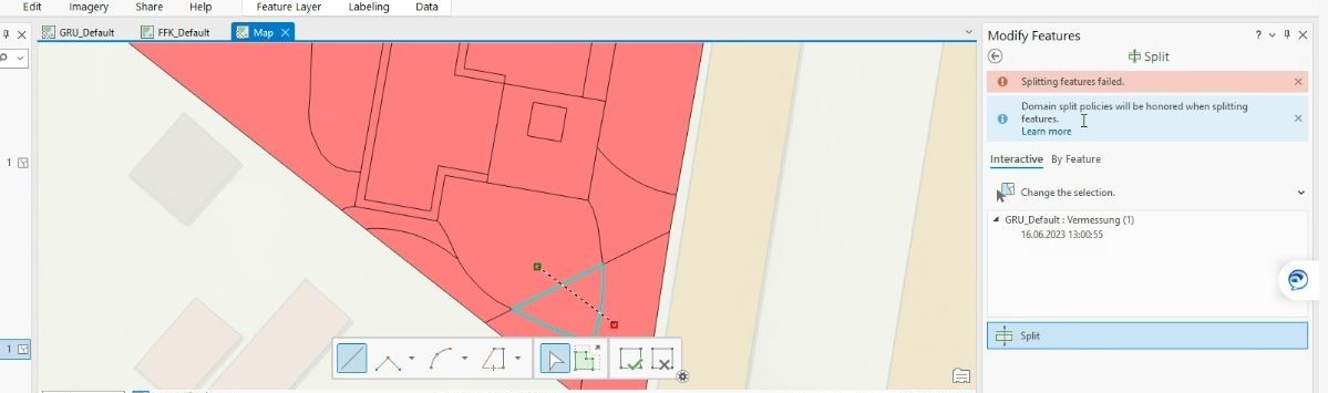 Solved: Issue with Splitting Polygons in ArcGIS Pro 3.3 Wh... - Esri ...