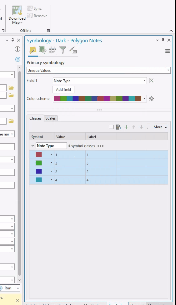 Solved Formatting Unique Value Symbology Arcgis Pro Esri Community