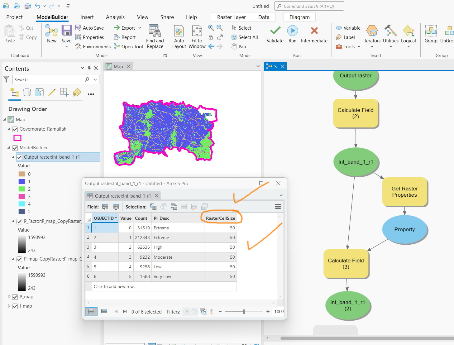 Solved: ArcGIS Pro 3.1.5: How to insert cell size into a f... - Esri ...