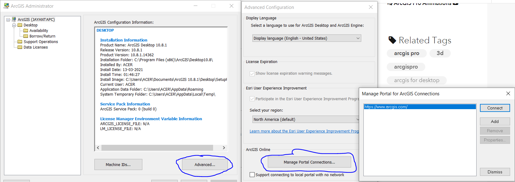 Clear browser cache in ArcGIS Pro SAML login? - Esri Community