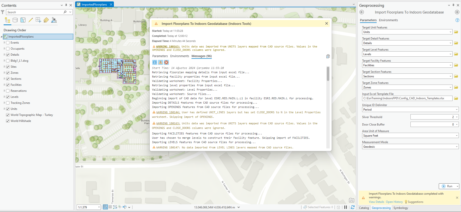 Solved: Prepare CAD config template to import floor plan i... - Esri ...