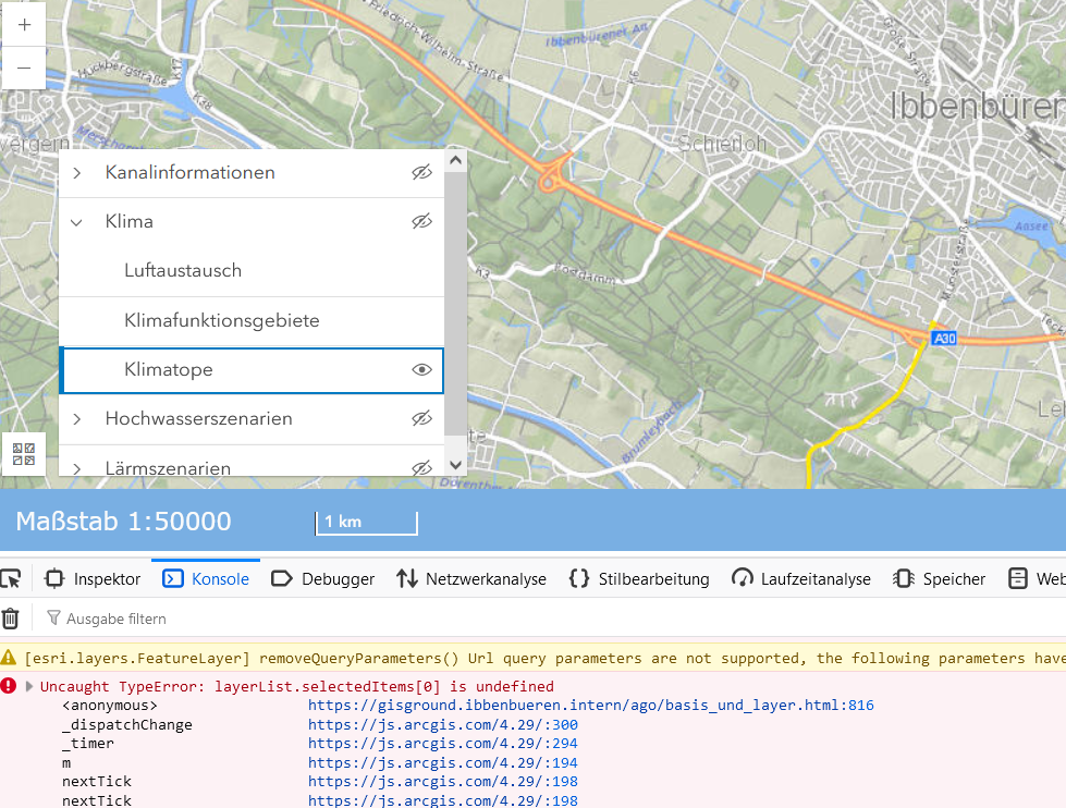 Solved: Getting name of activated layer of LayerList - Esri Community