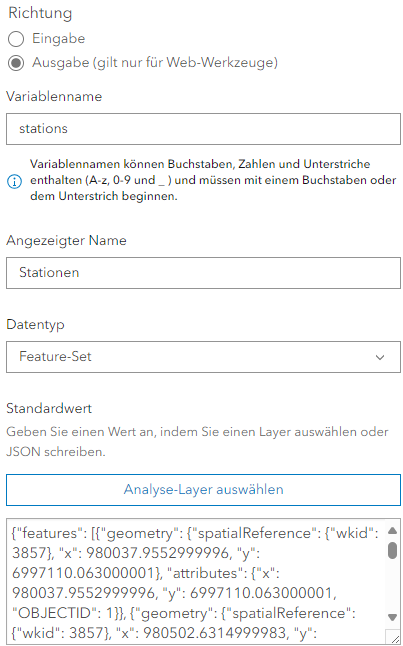 Solved No Result When Executing A Custom Web Tool In Arcg Esri Community