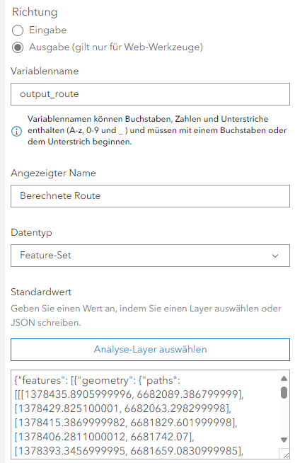 Solved: No result when executing a custom web tool in ArcG... - Esri Community