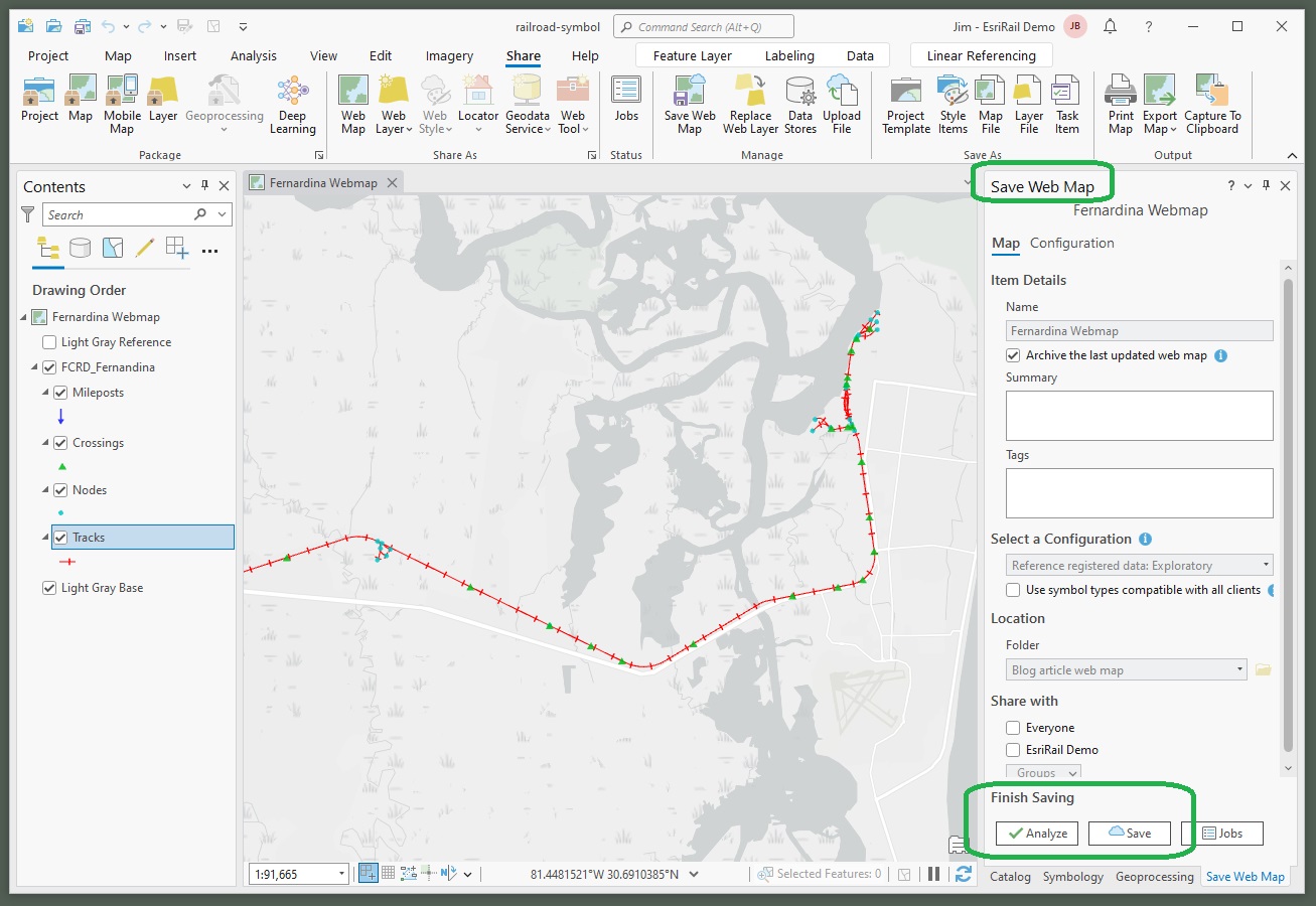Make Railroad Line Symbols in the ArcGIS Online Ma... - Esri Community