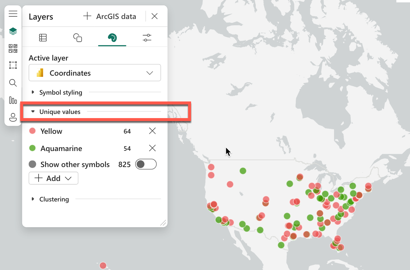 Custom Color Selection for Map Points - Esri Community