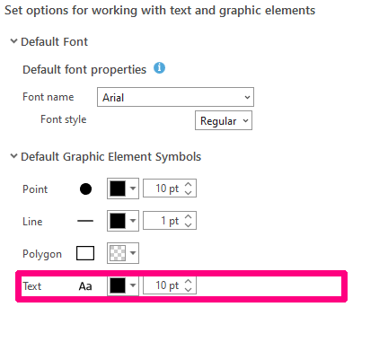 Make setting the default font easier (Edited) - Esri Community