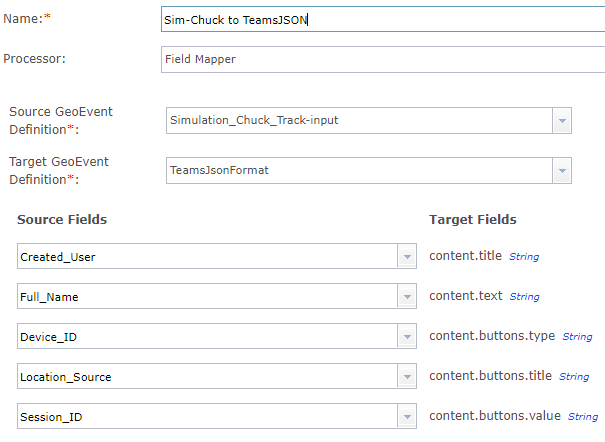 Sending JSON as a Post Request to a Microsoft Team... - Esri Community