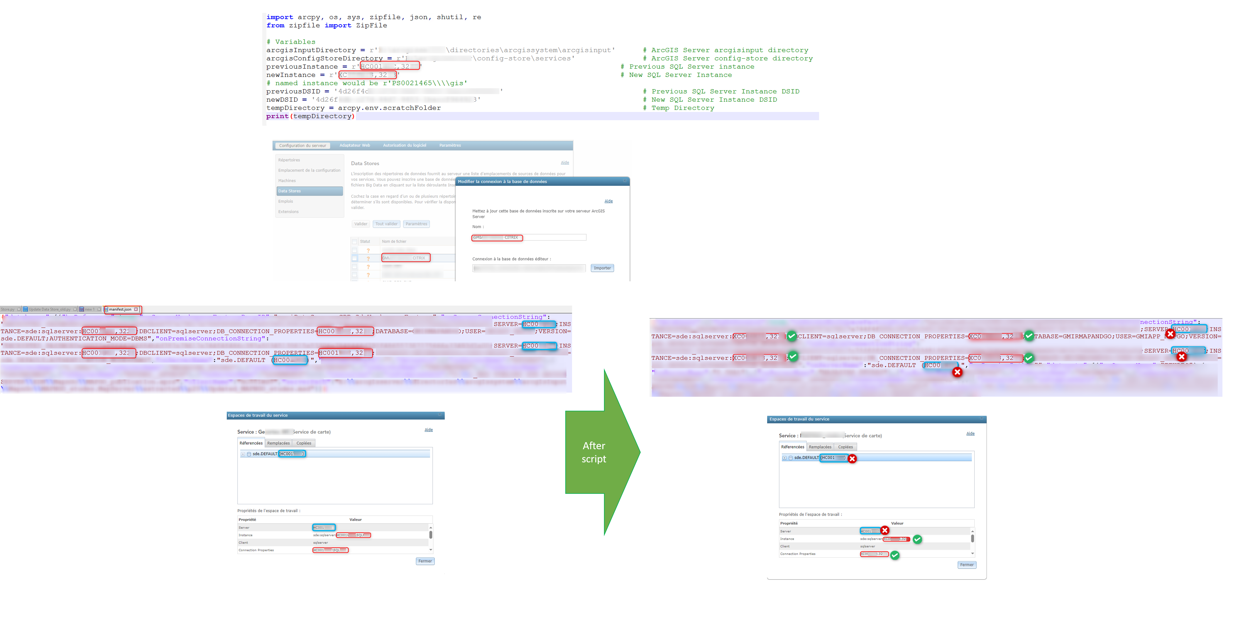 Update ArcGIS Server Services after SQL Server Ins... - Esri Community