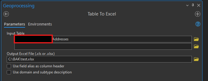 Solved: Table to Excel Row Limitation - Esri Community