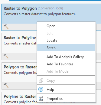 Solved: Batch convert raster to polygon - Esri Community