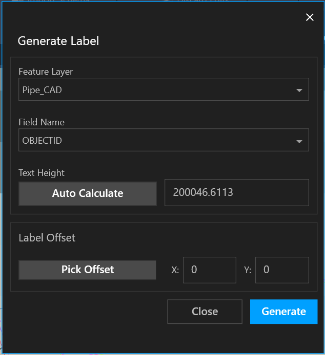 Solved: Can't find Generate Label user interface - Esri Community