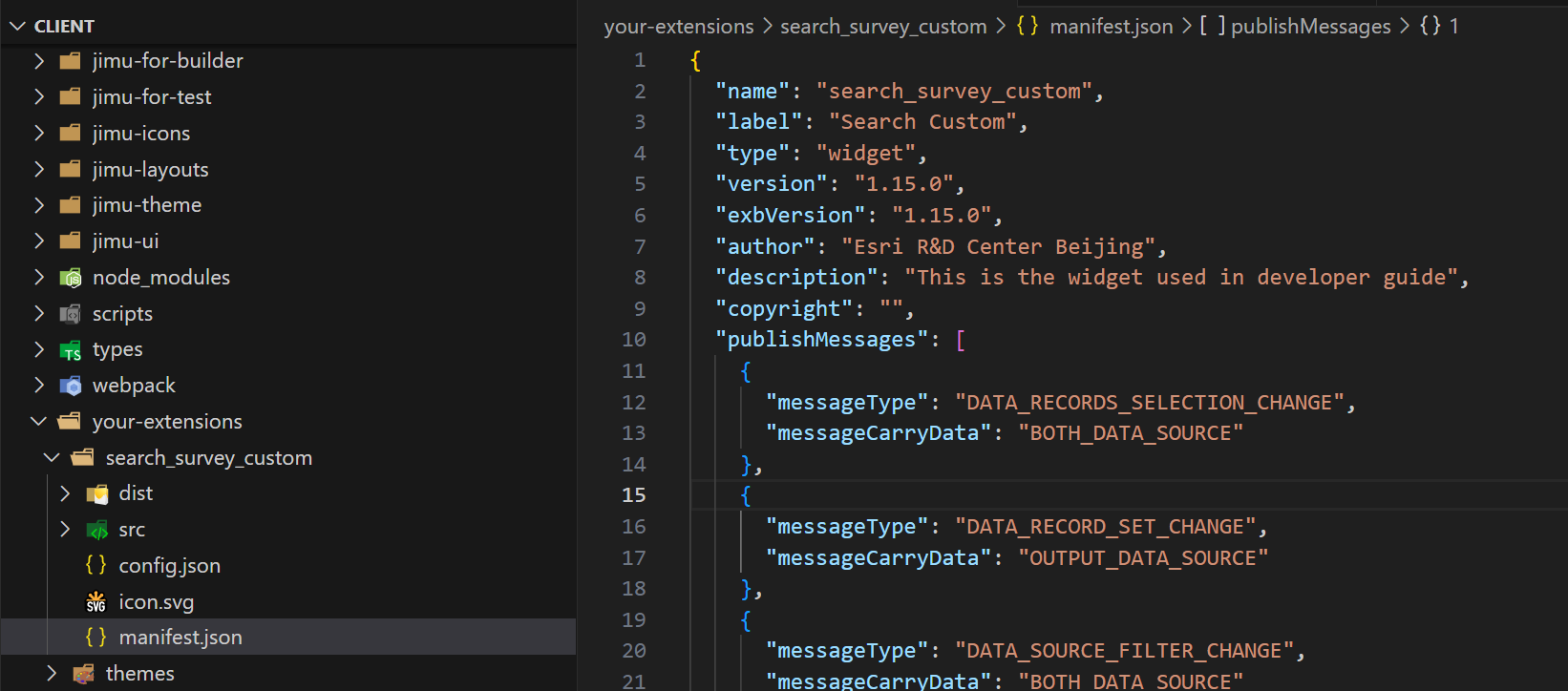 Modifying ESRI Widgets And Making The Search Resul... - Esri Community