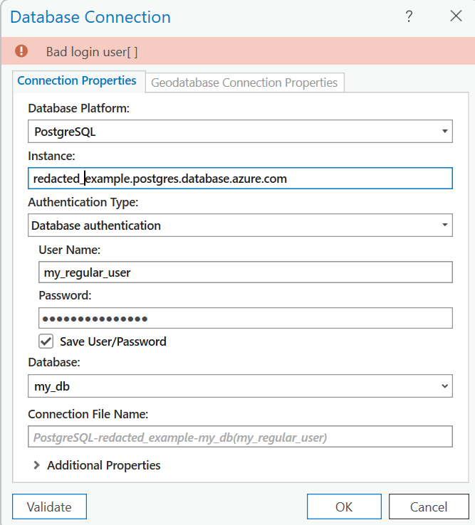 Pro 3 3 Db Connection Issues Tls With Azure Fle Esri Community