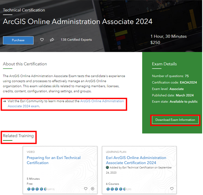 Esri Technical Certification | Certification Journey