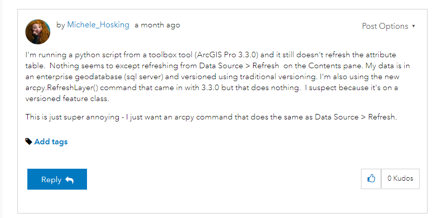 Inserted Rows In Standalone Table Are Not Showing Esri Community
