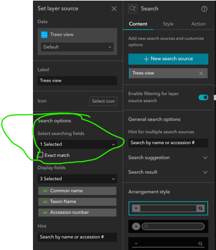 Solved: Unable to search multiple fields in Experience Bui... - Esri Community