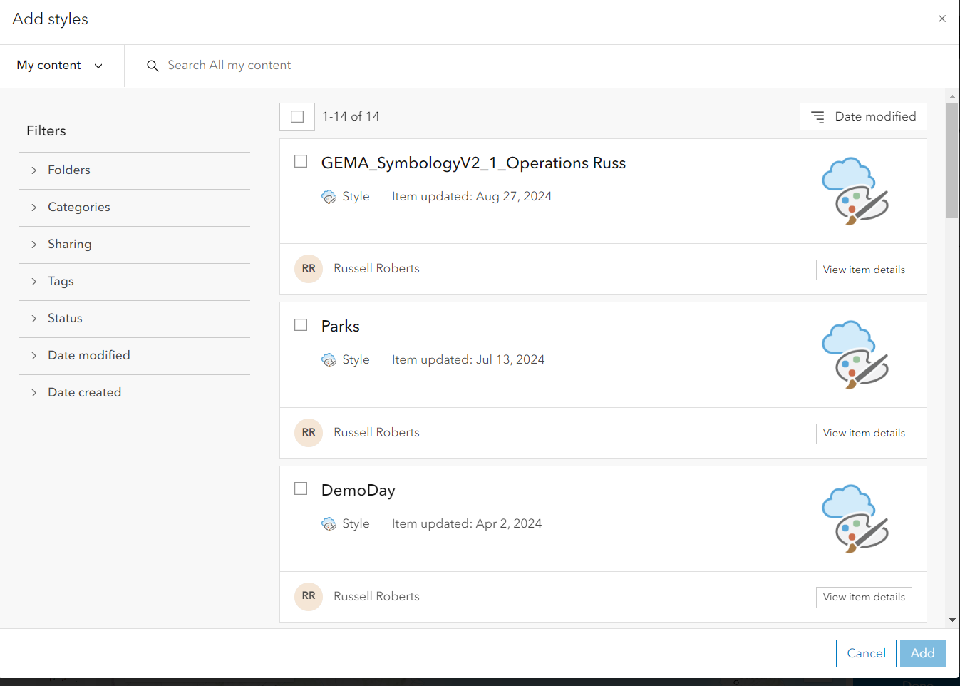 Solved Help Needed Custom Web Styles Not Showing Under Esri 1498