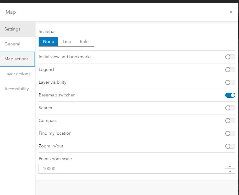 Solved Dashboard Map Actions Configuration Unresponsive Esri Community